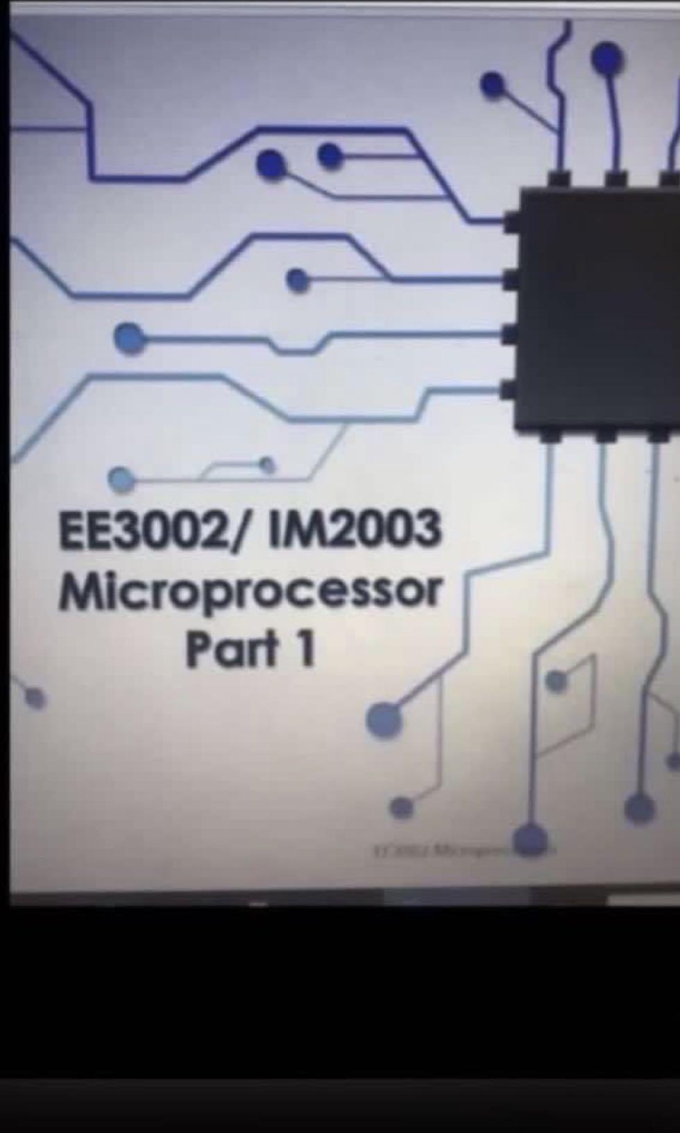 EE3002 NTU EEE MICROPROCESSOR ASSIGNMENT LAMS IRA PYP QUIZ LECTURE TUTORIAL 3002 MICROP ...
