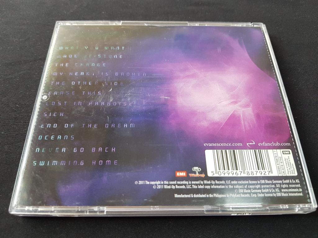 Evanescence - Self-Titled, Hobbies & Toys, Music & Media, CDs & DVDs on ...