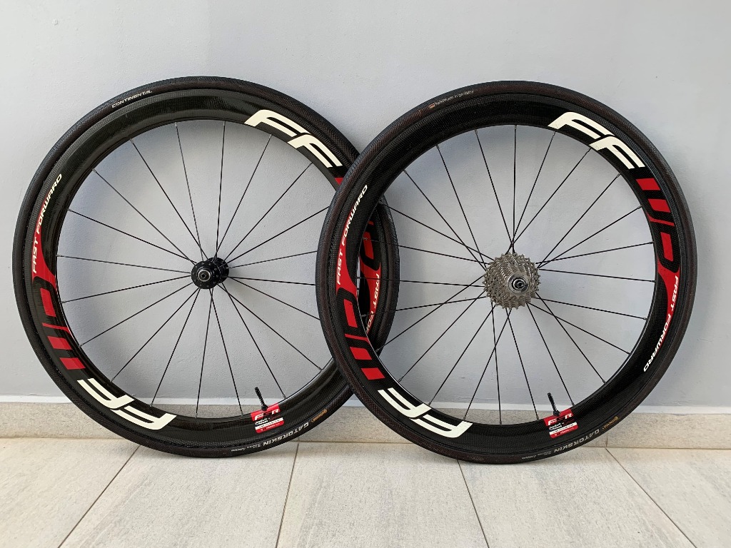 Fast Forward FFWD F5R Carbon Tubular Wheelset, Sports Equipment ...