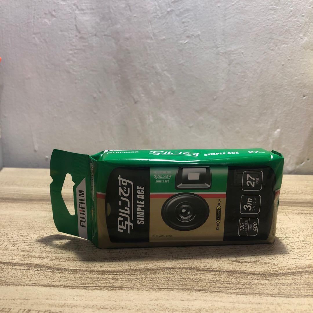 Fujifilm disposable camera, Photography, Cameras on Carousell