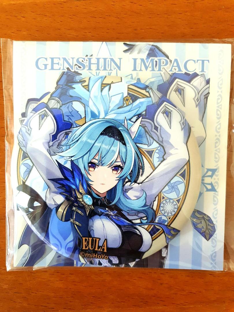Genshin Impact Eula badge, Hobbies & Toys, Memorabilia & Collectibles ...