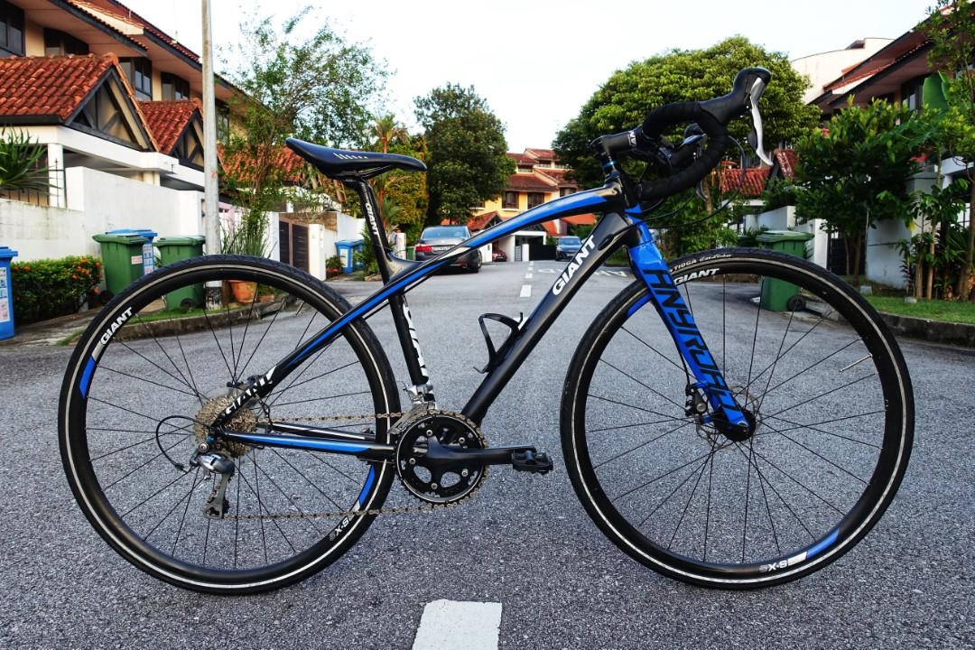GIANT ANYROAD 1 Shimano TIAGRA 20-speed Disc Brakes 700x32c carbon fork ...