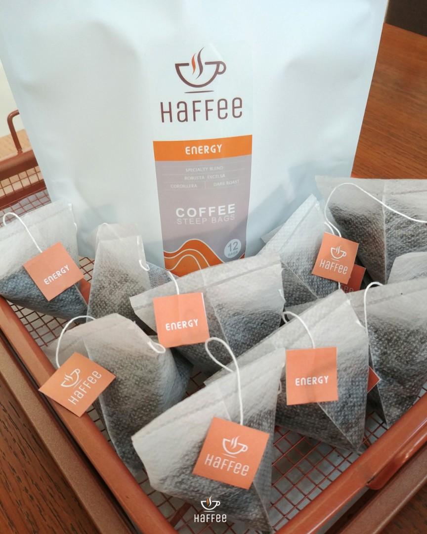 Haffee Coffee Steep Bags Coffee Bags, Food & Drinks, Beverages on Carousell