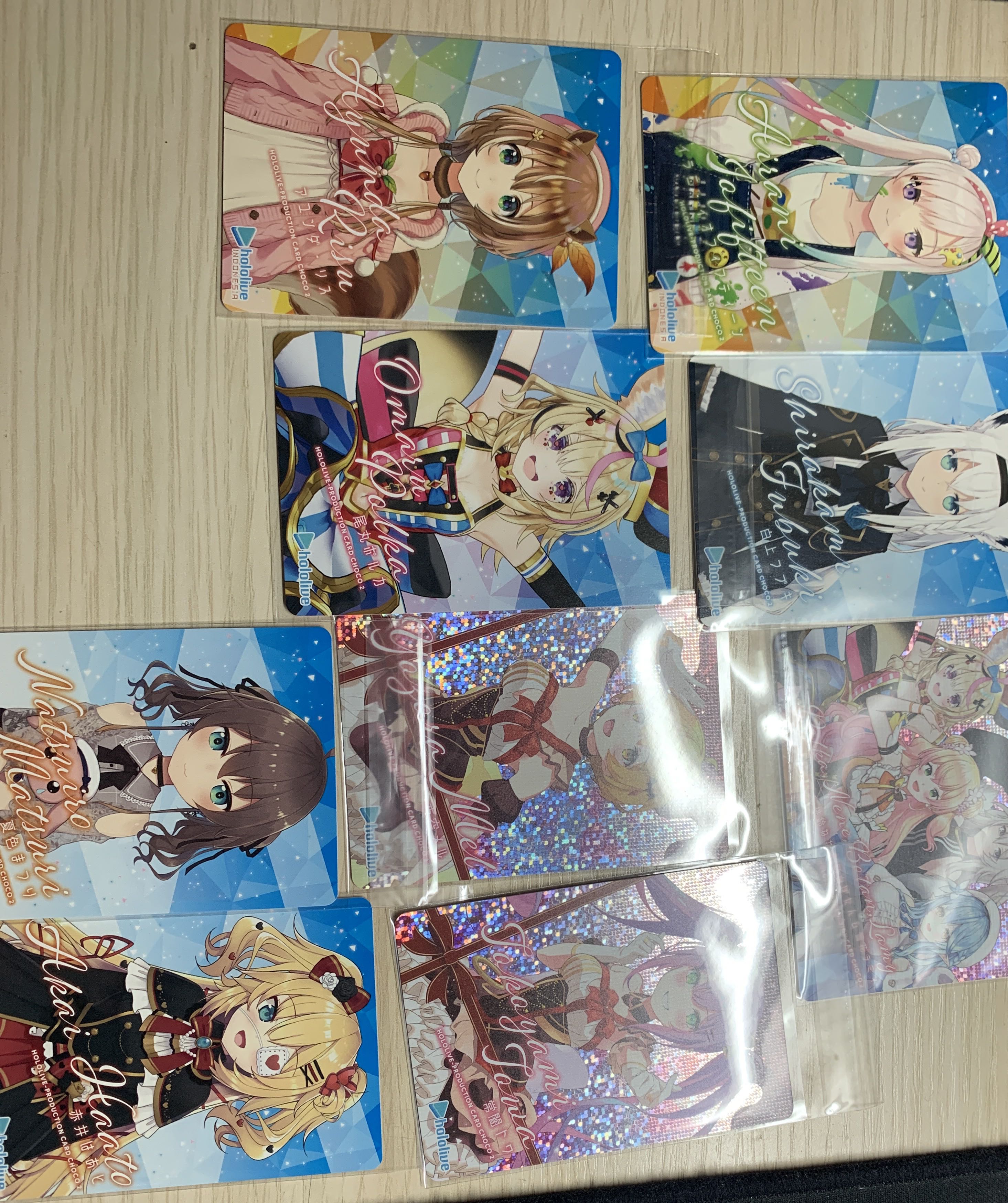 Hololive choco card vol.2, 興趣及遊戲, 玩具 & 遊戲類 - Carousell