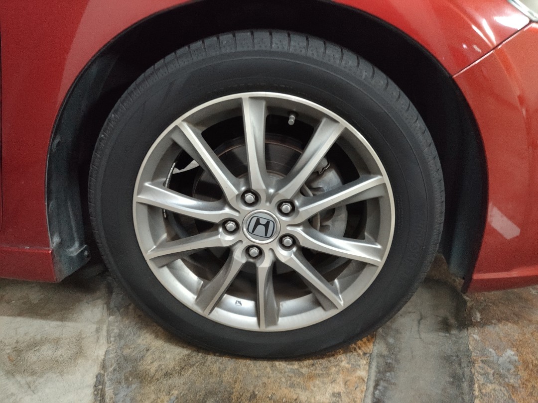 HONDA stream 17" original rim, Car Accessories, Tyres & Rims on Carousell