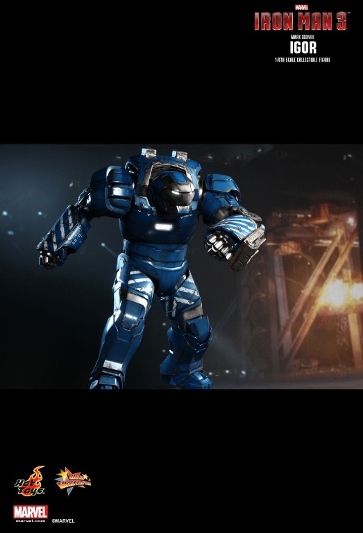 HOT TOYS: IRON MAN 3 - IGOR (MARK XXXVIII) (MMS215), Hobbies & Toys ...