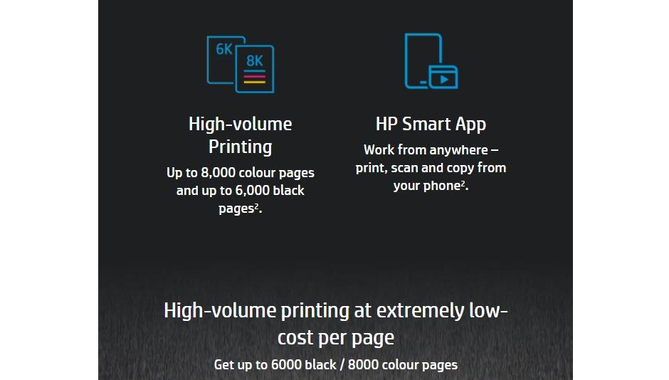 HP Smart Tank 519 AiO Continuous Ink Supply System (CISS) Printer ...