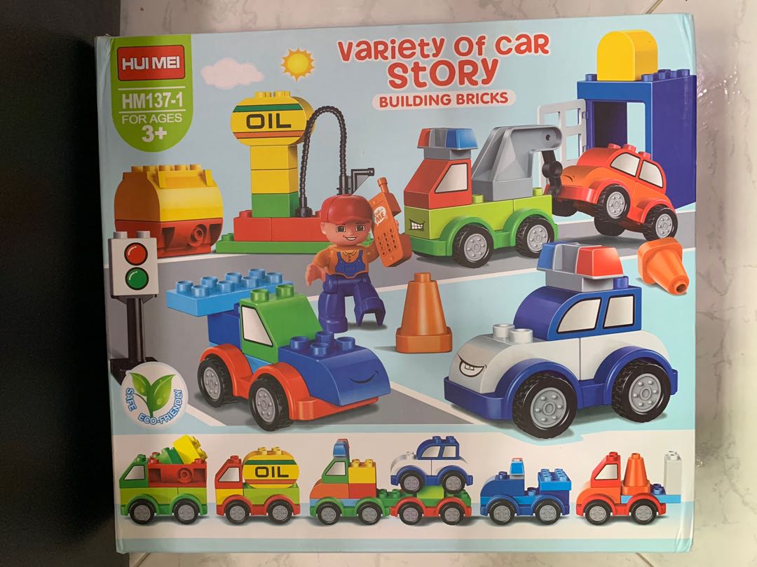 Hui Mei Variety of Cars Story Building Bricks / Like Lego Blocks ...