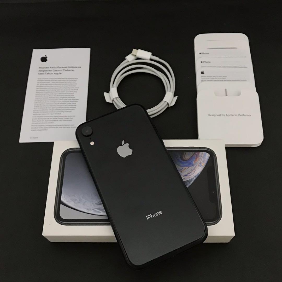 IPHONE XR BLACK 64 GB GARANSI RESMI IBOX PA/A AKTIF ON SAMPAI JULI 2022 ...