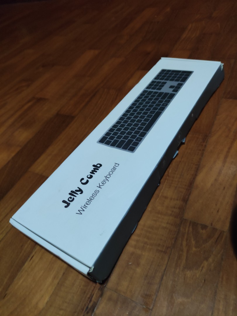 Jelly Comb Silent Backlit Keyboard 3 Bluetooth Device, Computers & Tech ...