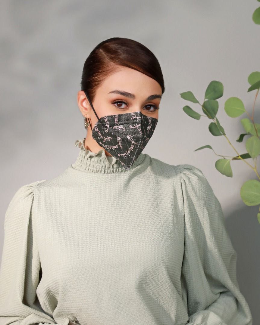 Jovian 3ply Hybrid Ribbon Mask, Health & Nutrition, Face Masks & Face ...