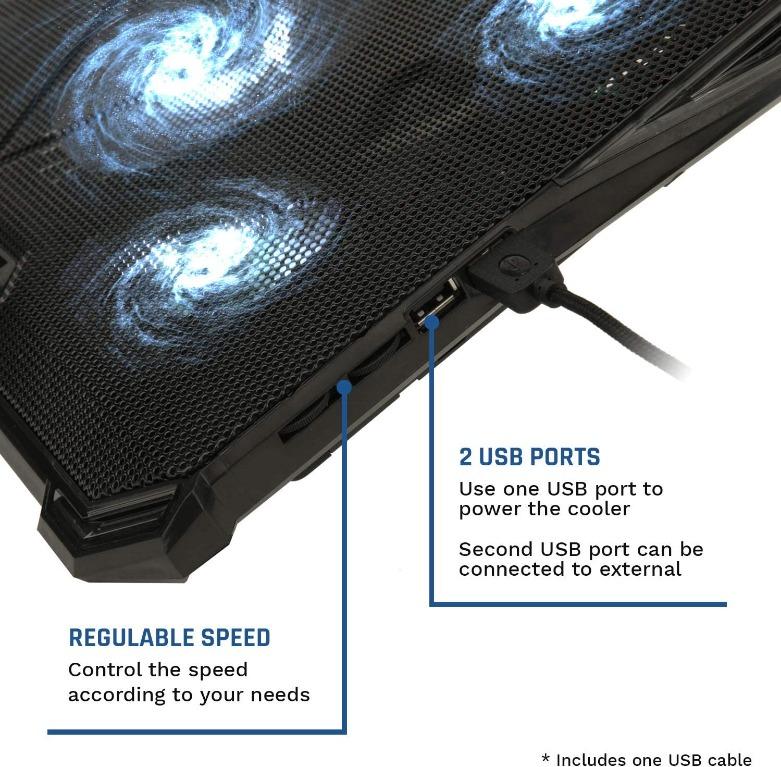 KLIM Cyclone Laptop Cooling Stand, Computers & Tech, Laptops ...