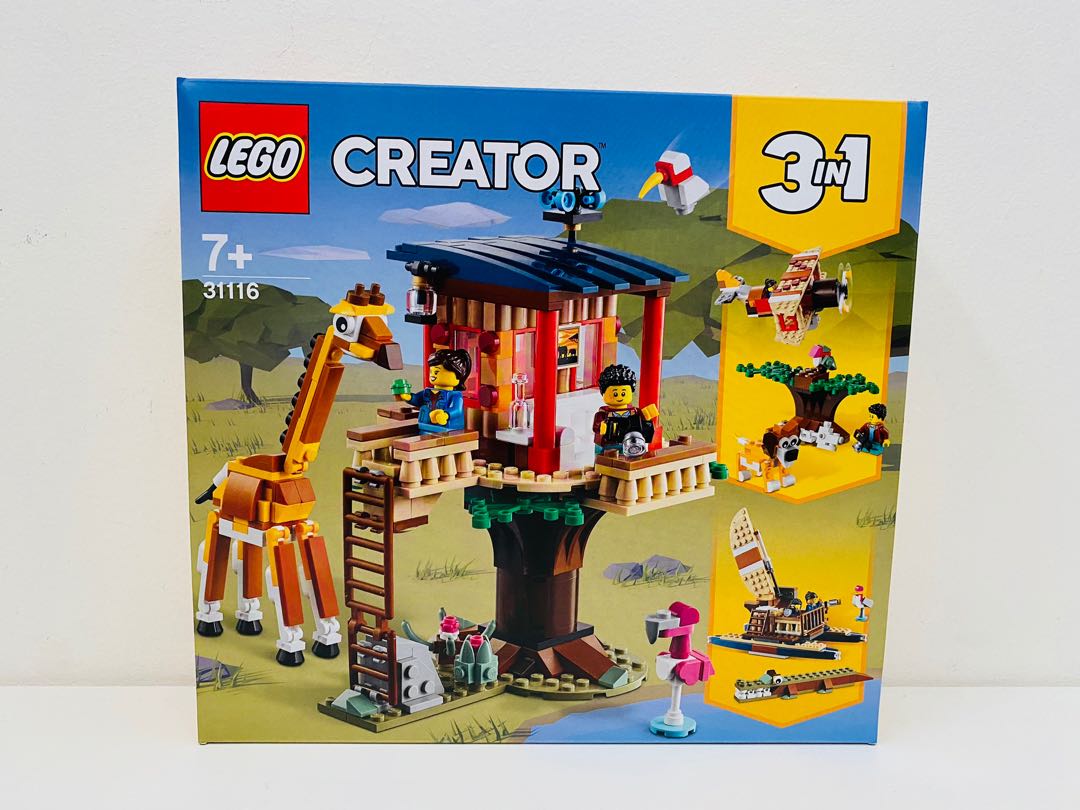 Lego Creator 31116 Safari Wildlife Tree House, Hobbies & Toys, Toys ...