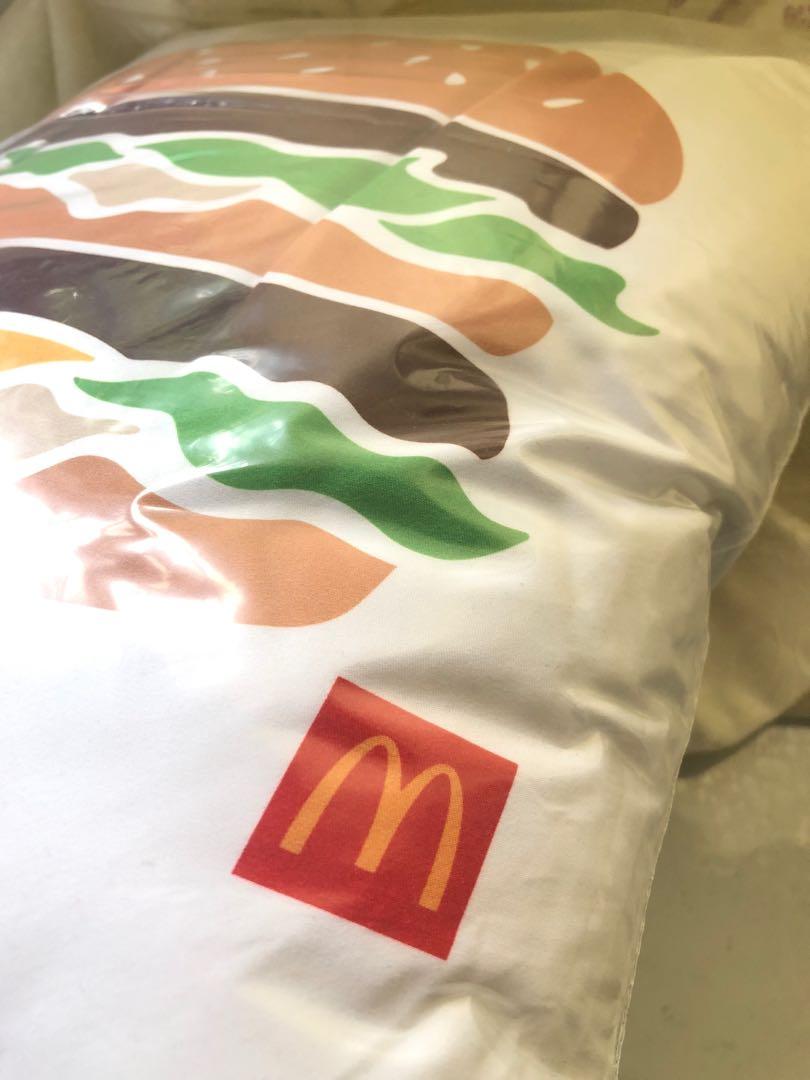 Macdonald’s Limited Edition burger pillow, Furniture & Home Living ...