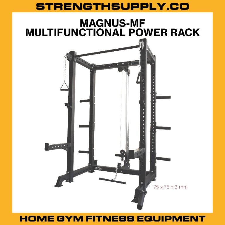 MAGNUS-MF Multifunctional Power Rack Squat Bench Deadlift Pull Up Lat ...