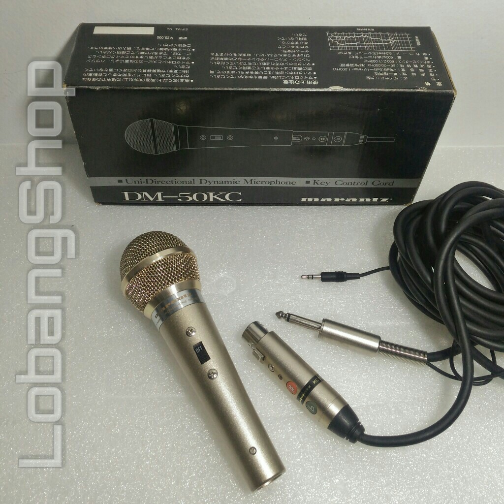 Marantz DM-50KC Dynamic Cardioid 600 Ohm Microphone with Low Noise Key ...