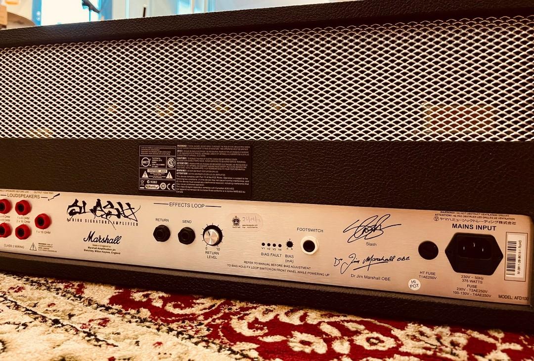 Marshall AFD100 Slash Signature, Hobbies & Toys, Music & Media, Music ...