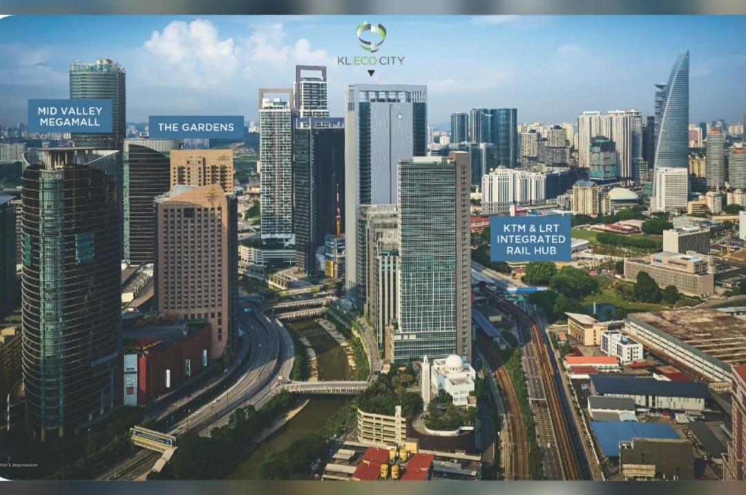 Menara Pacific, KL Eco City Walking Distance To LRT And KTM, Property ...