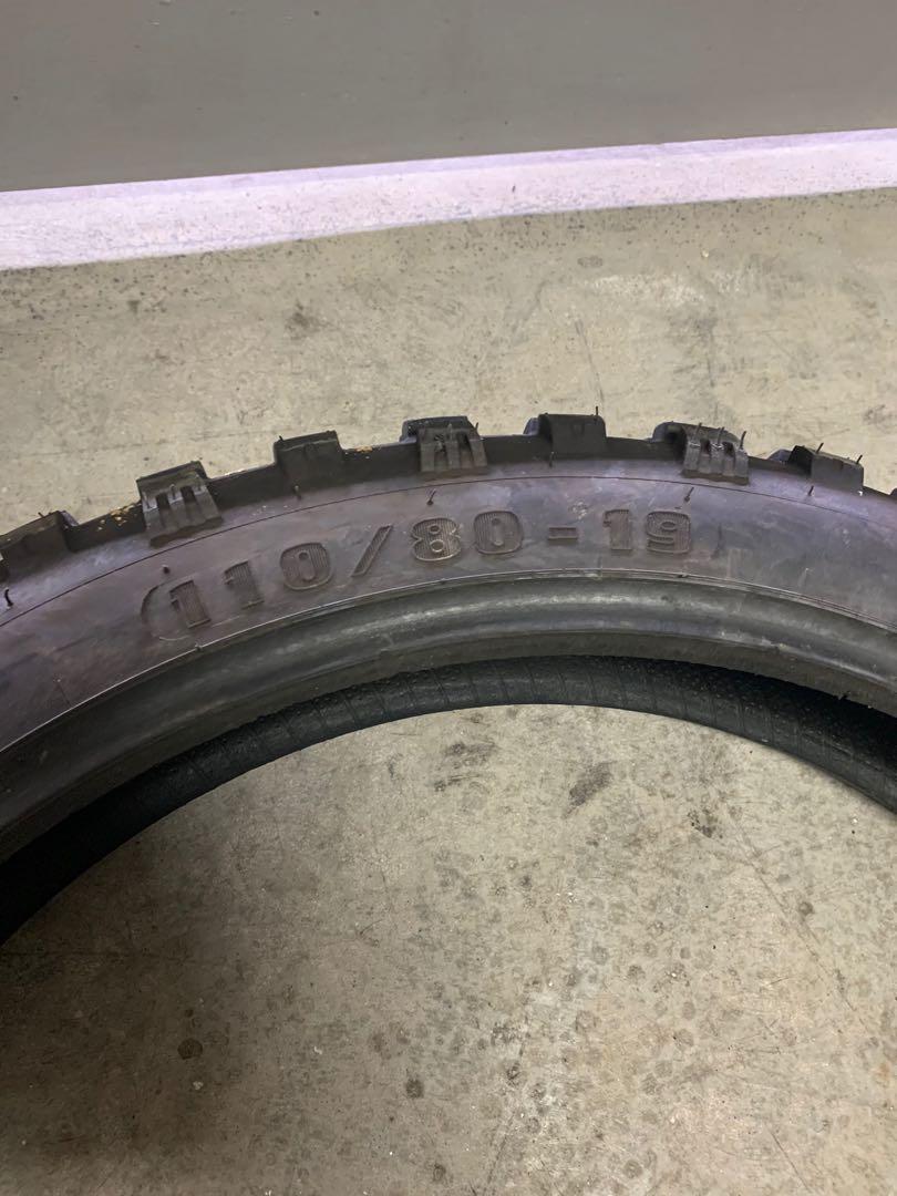 BMW R1200GS/A Front tyre 110/80-19, Motorcycles, Motorcycle Accessories ...