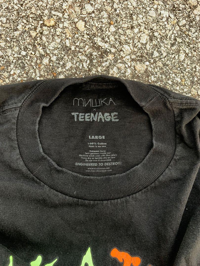 MNWKA X TEENAGE, Men's Fashion, Tops & Sets, Tshirts & Polo Shirts on ...