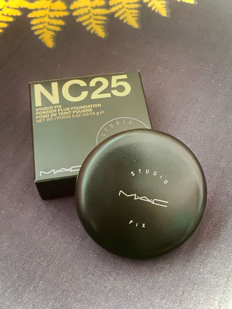 NC25 MAC powder plus foundation, Beauty & Personal Care, Face, Makeup ...