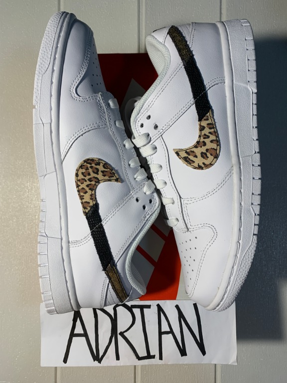 Nike Dunk Low WMNS "Leopard" sz8.5w, Women's Fashion, Footwear ...