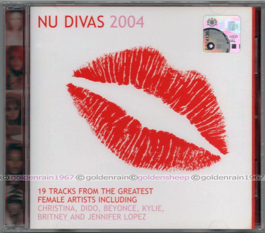 NU DIVAS - feat. Christina Aguilera Beyonce Kylie Minogue Britney Spears Avril Lavigne 2004 BMG ...