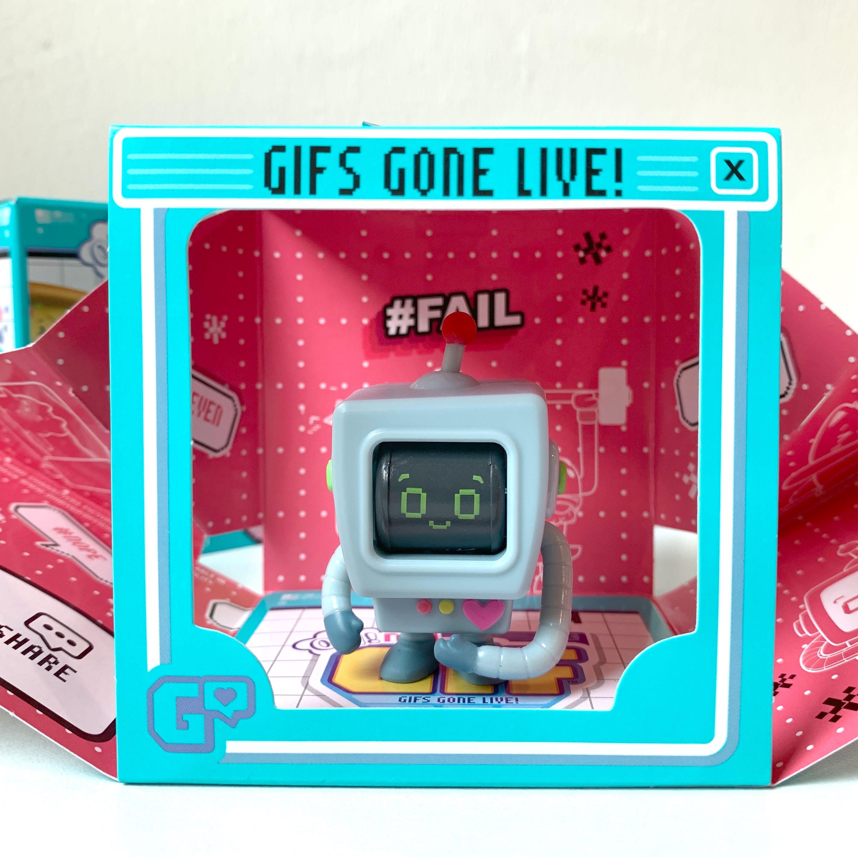 Oh! My GIF #FAIL Robot Toy Collectable, Hobbies & Toys, Toys & Games on ...