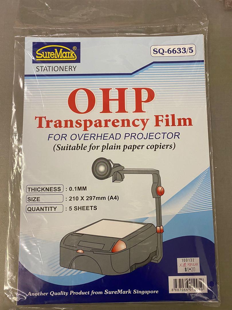 OHP transparency film, Hobbies & Toys, Stationery & Craft, Craft ...