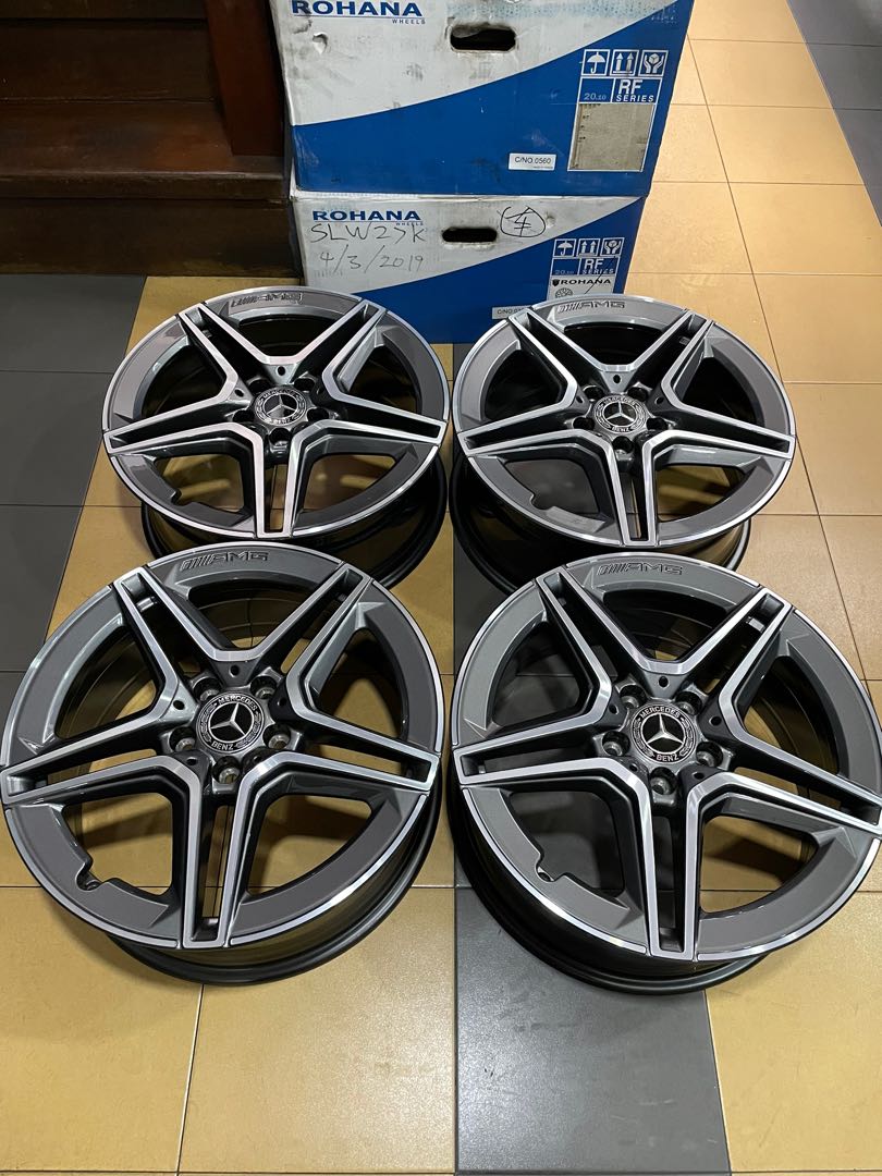 Original 18” AMG wheels for A,C,CLA class., Car Accessories, Tyres ...