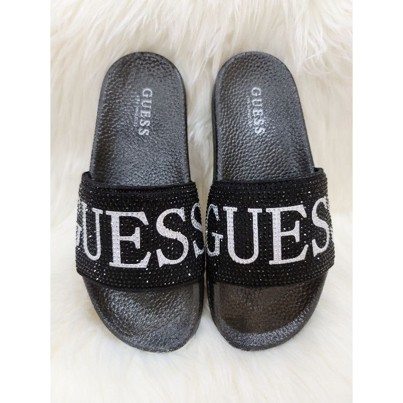 ORIGINAL GUESS SLIDES for WOMEN, Women's Fashion, Footwear, Slippers ...