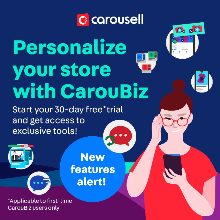 Personalize your store with CarouBiz [FREE 30-day trial for first-time CarouBiz users ...