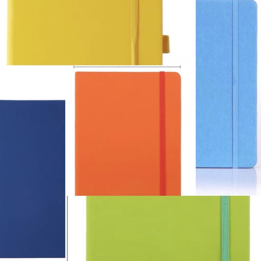 Personalized Diary Notebook A5 (moleskin w/garter lock), Hobbies & Toys ...