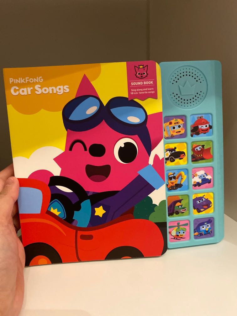 Pinkfong car songs book, Hobbies & Toys, Books & Magazines, Children's ...