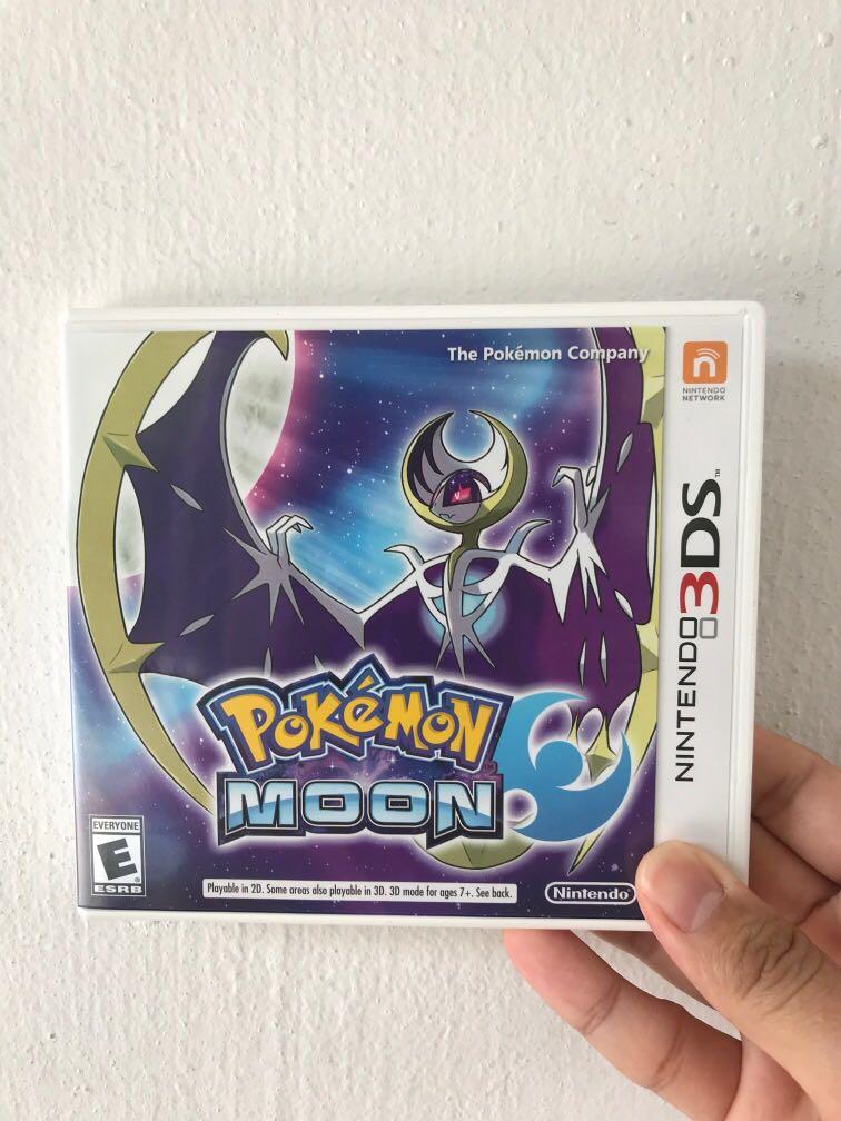 Pokemon Moon 3DS, Video Gaming, Video Games, Nintendo on Carousell