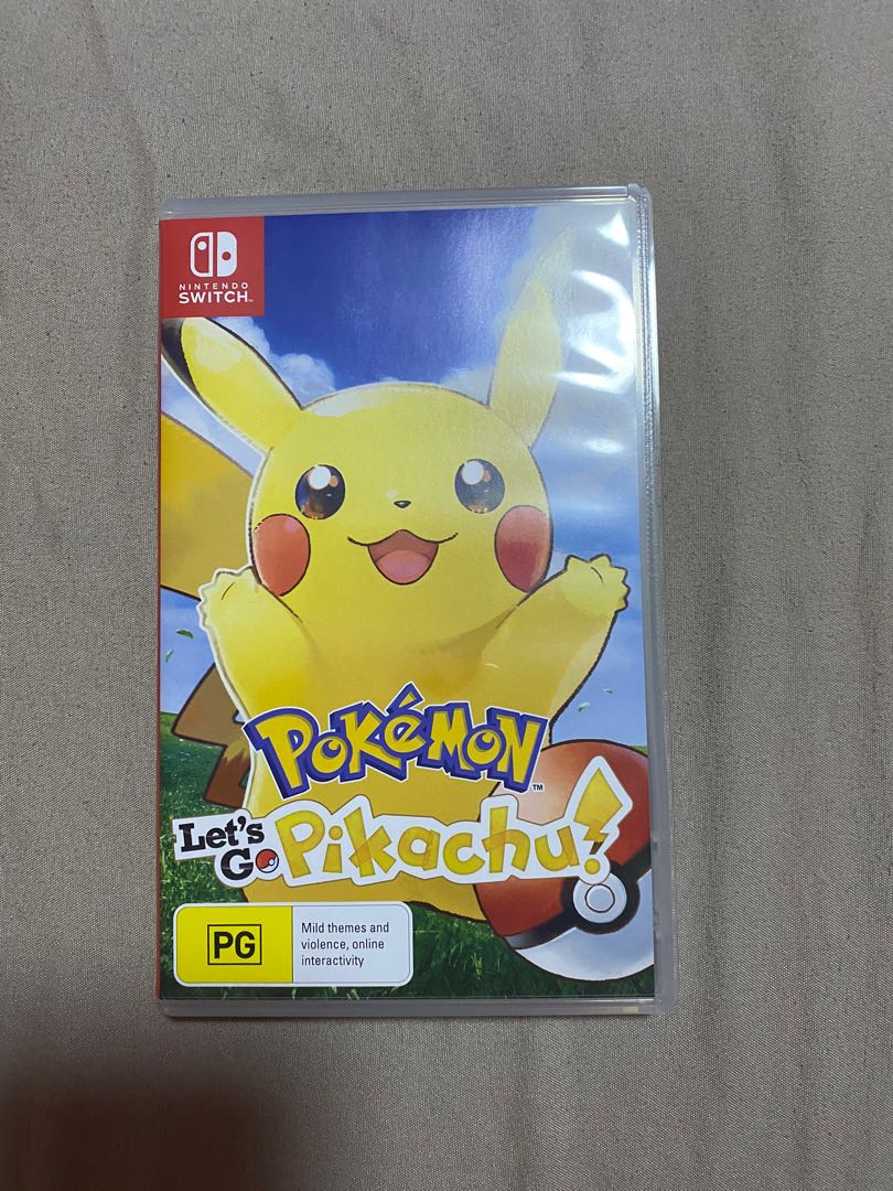 Pokémon Let's Go Pikachu, Video Gaming, Video Games, Nintendo on Carousell