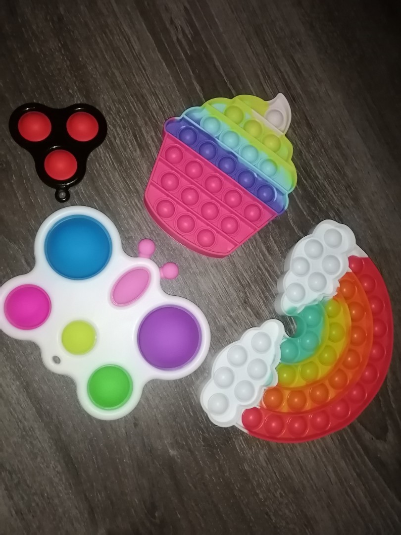 POP IT + DIMPLE SET !!, Hobbies & Toys, Toys & Games on Carousell