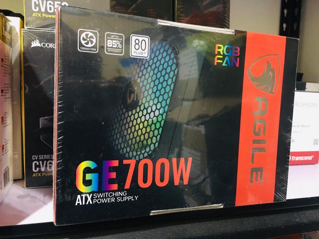 Powerlogic GE-700 700W ATX Switching Power Supply Up to 85% Efficiency ...