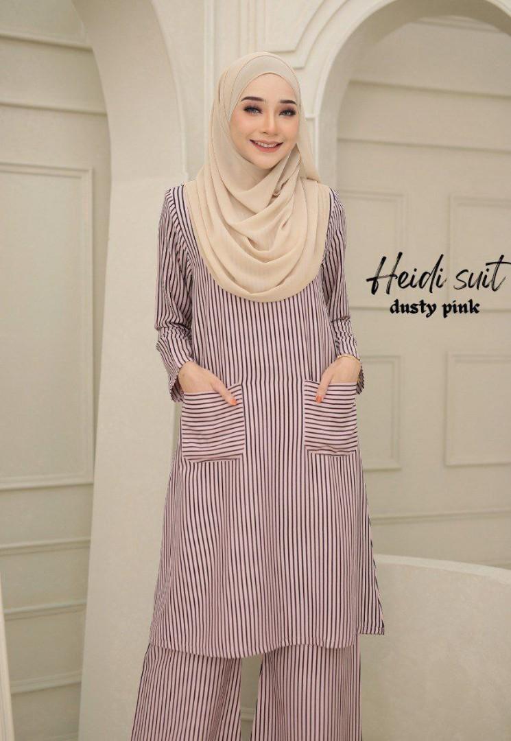 Preorder Heidi Set Women S Fashion Muslimah Fashion Baju Kurung