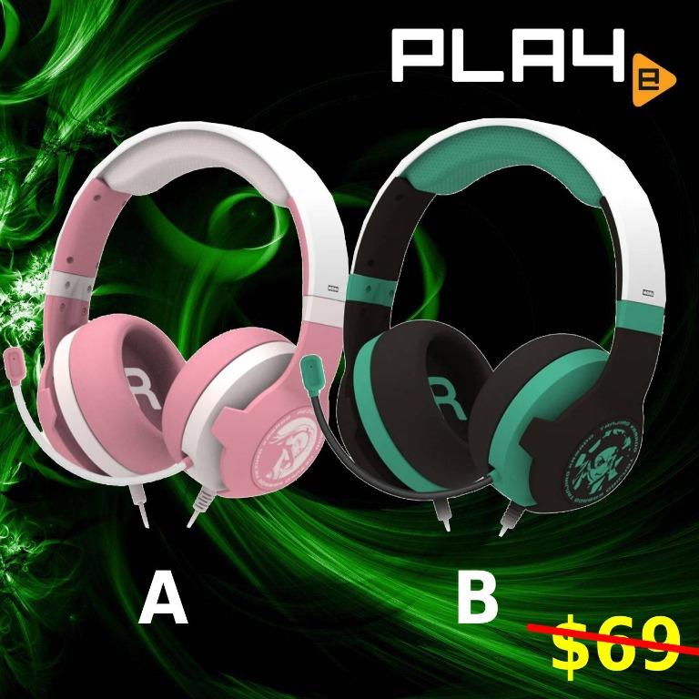 PS5/PS4 Hori Kimetsu no Yaiba Nezuko/ Tanjiro Gaming Headset Brand New ...