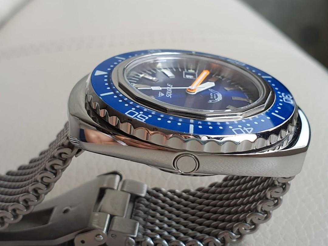 Rare Squale 101 Atmos (1000m), Luxury, Watches on Carousell
