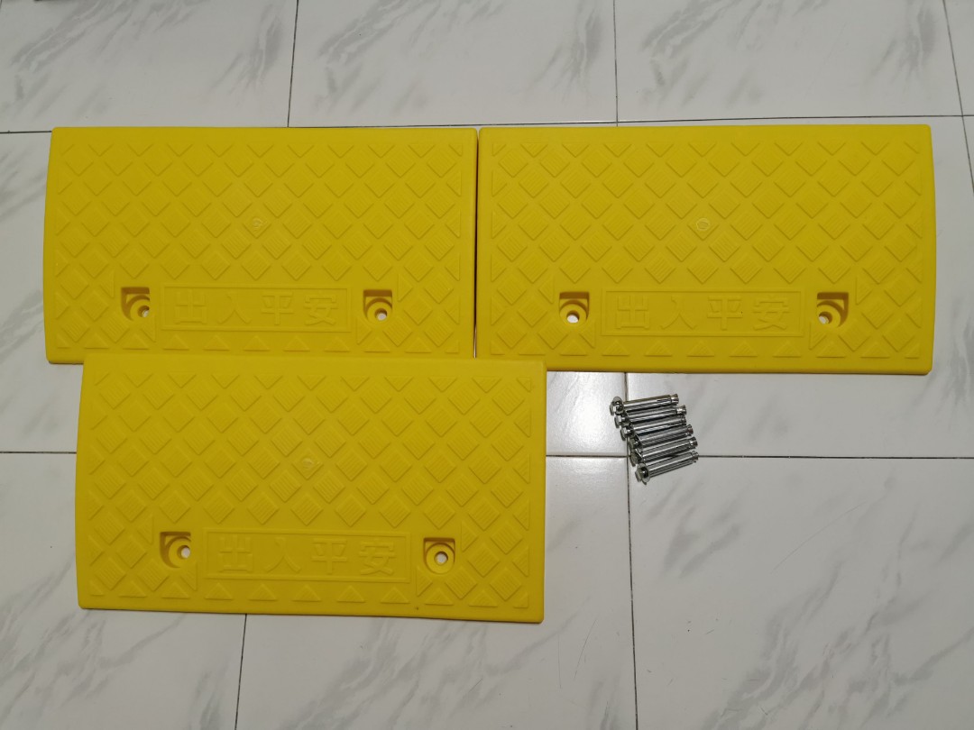 Rubber Mat/Slope/Ramp/Board, Furniture & Home Living, Home Decor ...