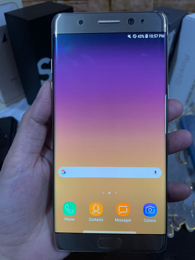 Samsung Galaxy Note Fan Edition gold 64gb 4gb ram, Mobile Phones ...