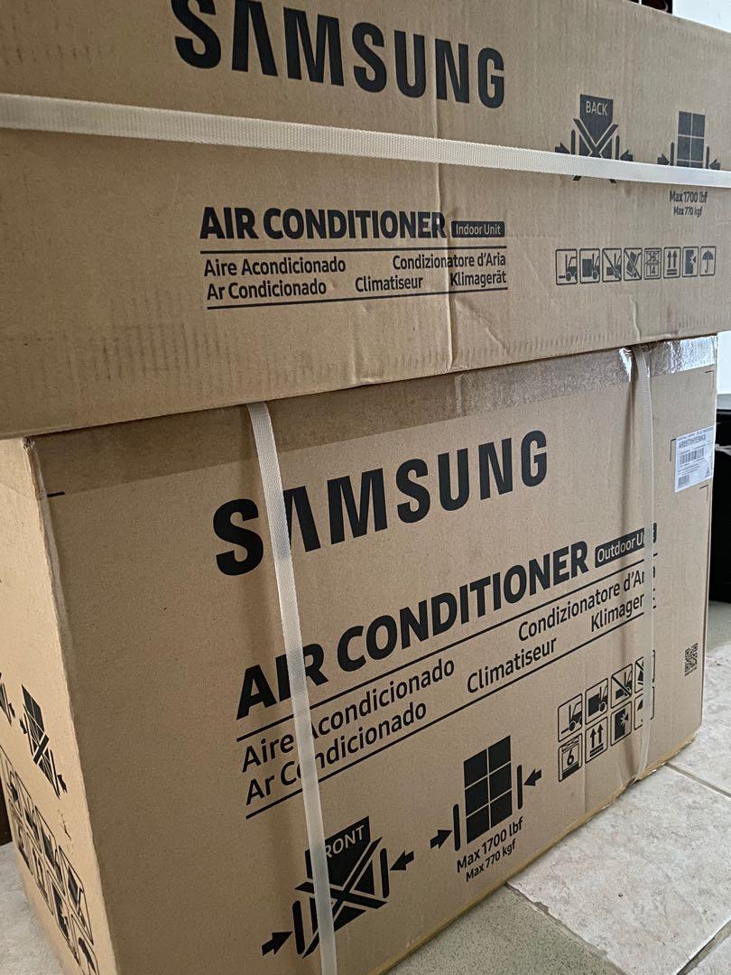 ==BRAND NEW== SAMSUNG Split Type Aircon 1.0 HP (AR09TYHYEWKNTC), TV ...