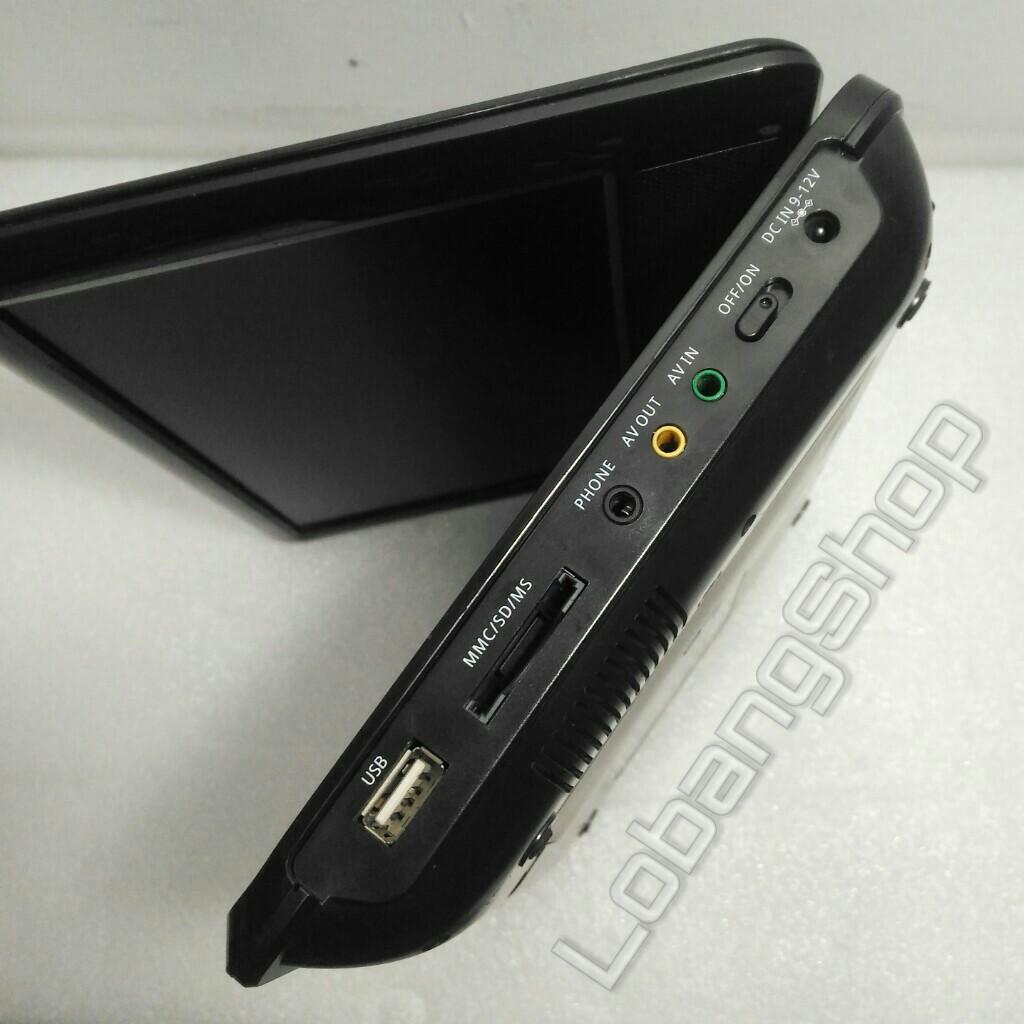 SANSUI Portable DVD Music CD MP3 MP4 SD Player 9 inch LCD Screen Analog ...