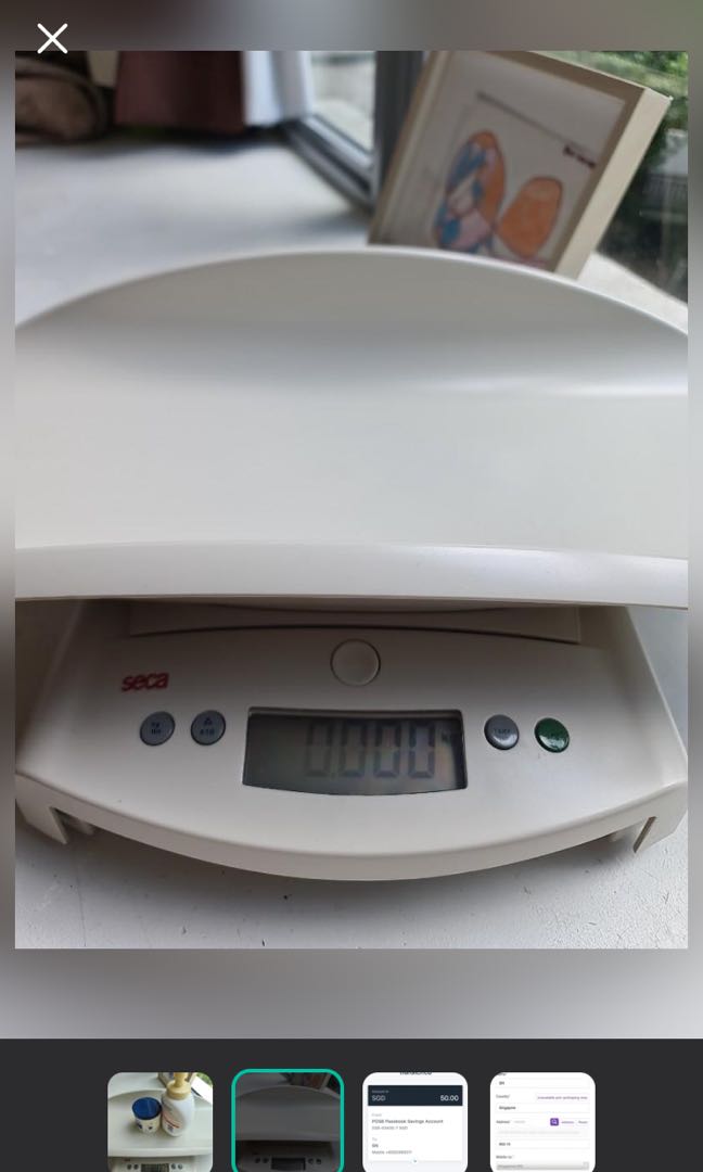Seca Infant Weighing Scale, Health & Nutrition, Health Monitors ...