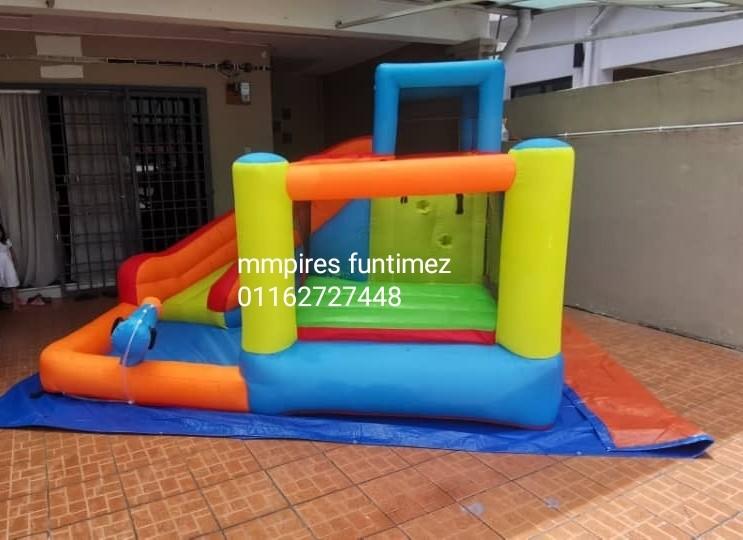 Sewa Birthday pool waterslide, Babies & Kids, Infant Playtime on Carousell