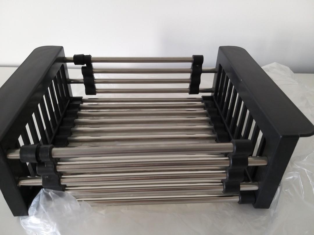 Sink dripping rack adjustable to your sink size, Furniture & Home ...