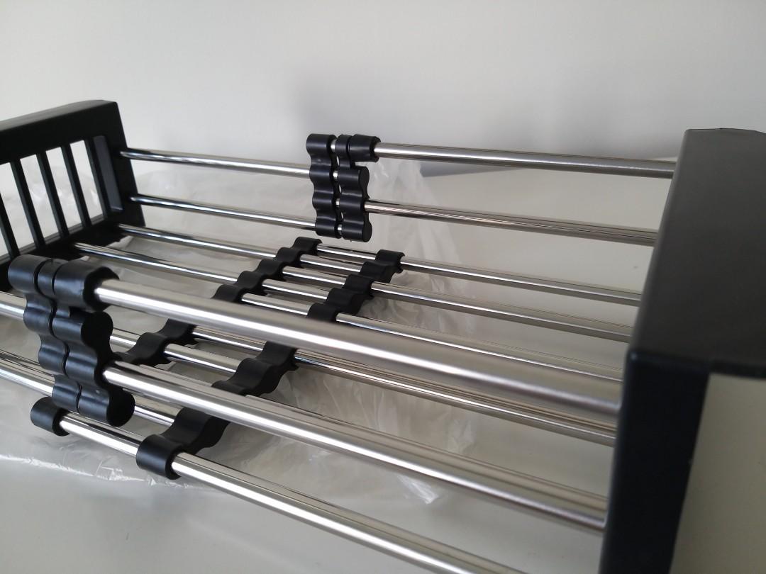 Sink dripping rack adjustable to your sink size, Furniture & Home ...
