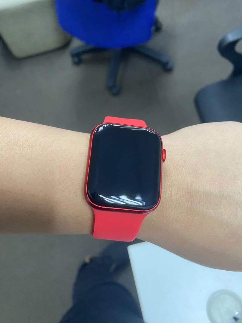 Smartwatch Series 6 M16 ( Red ), Men's Fashion, Watches & Accessories ...